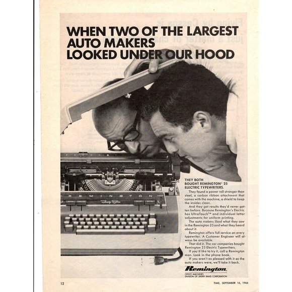 Remeington Typewriter | Other | Remington Electric Typewriter Sperry ...